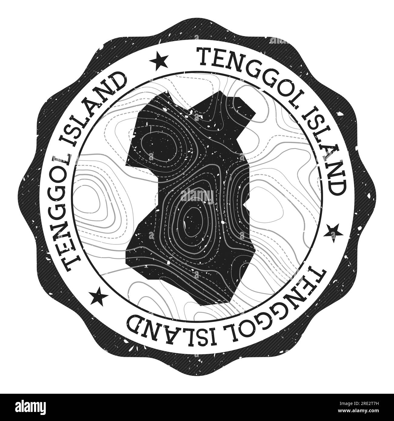 Island tenggol island map Black and White Stock Photos & Images - Alamy