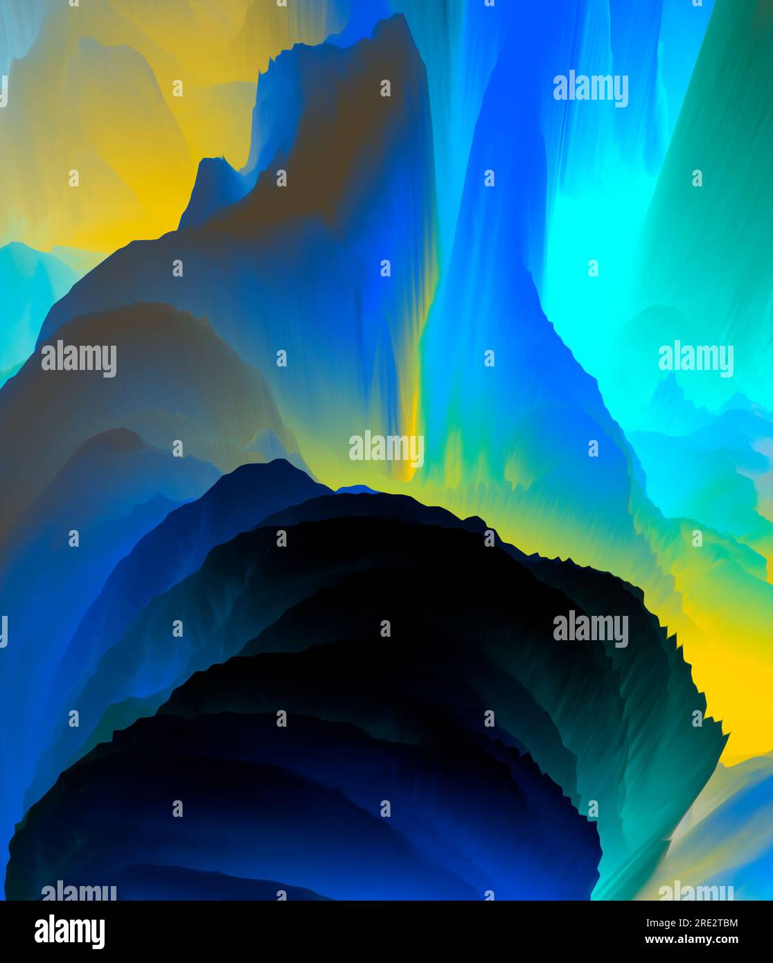 Magical world. Colorful abstract fantasy background, surreal dreamy ...