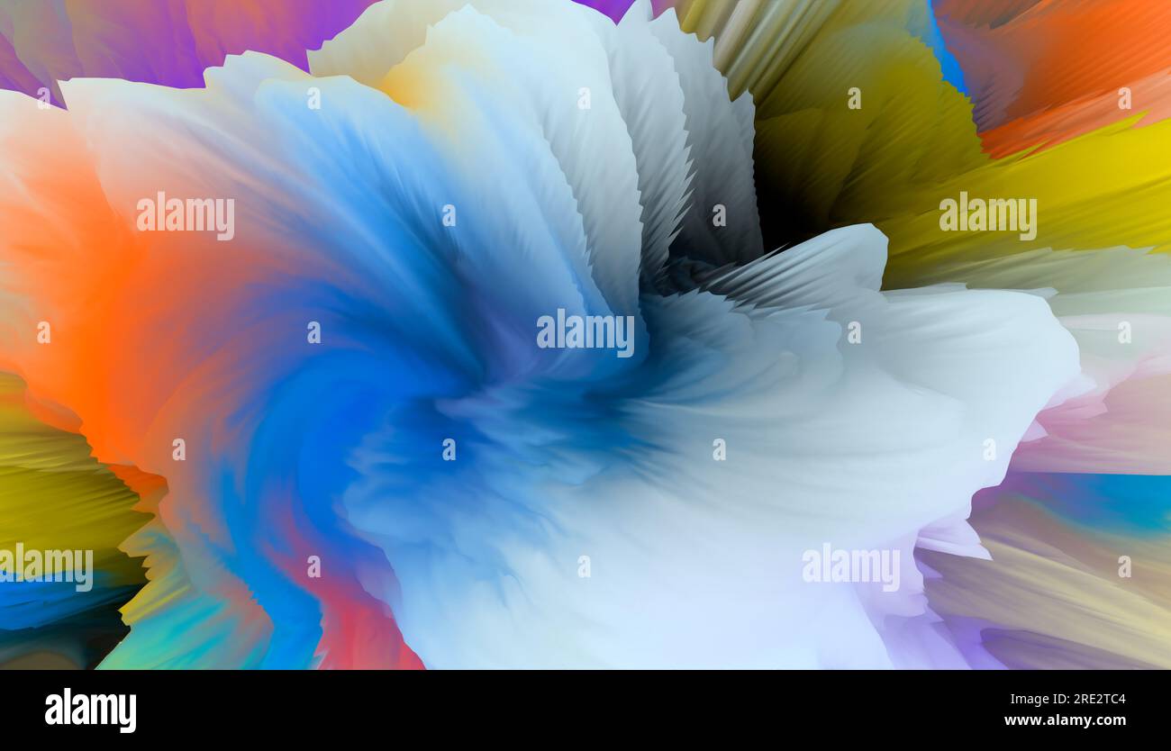 Magical world. Colorful abstract fantasy background, surreal dreamy ...