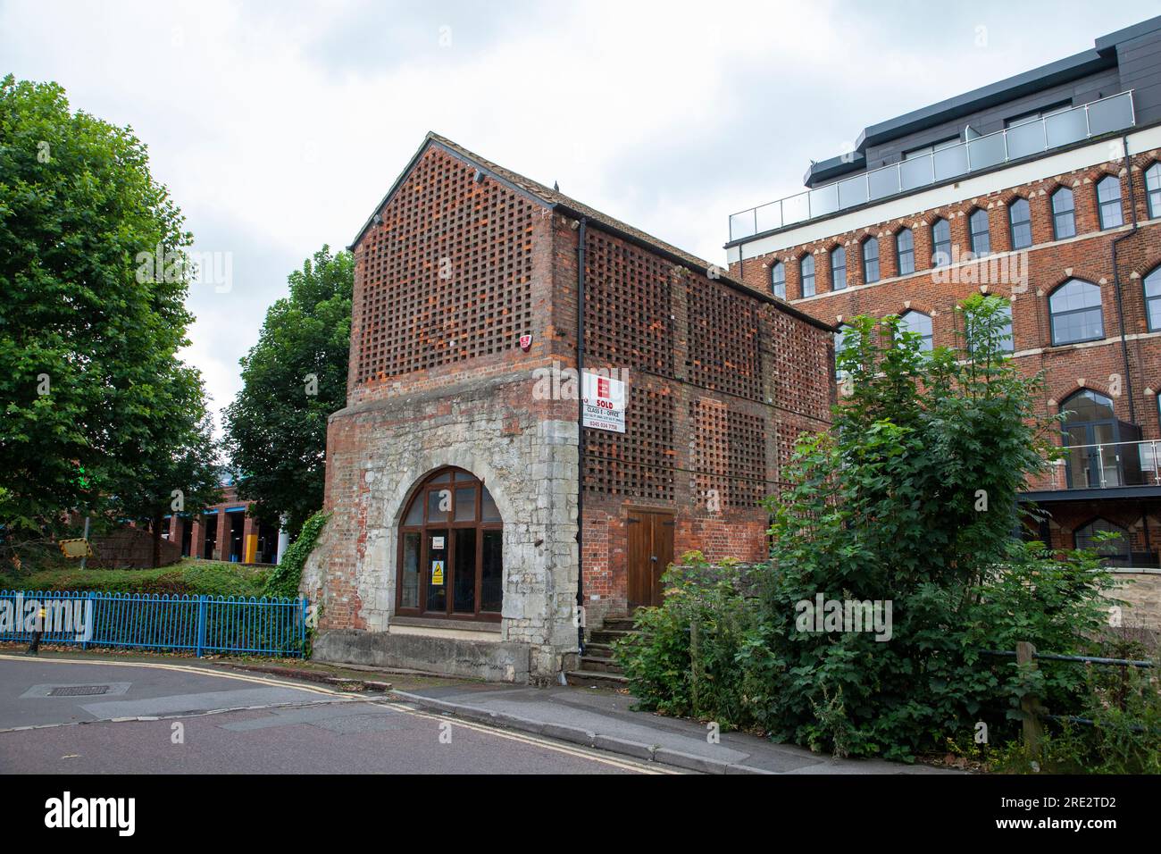 Handle House listed building adjacent to Clark's Mill, Trowbridge Stock ...
