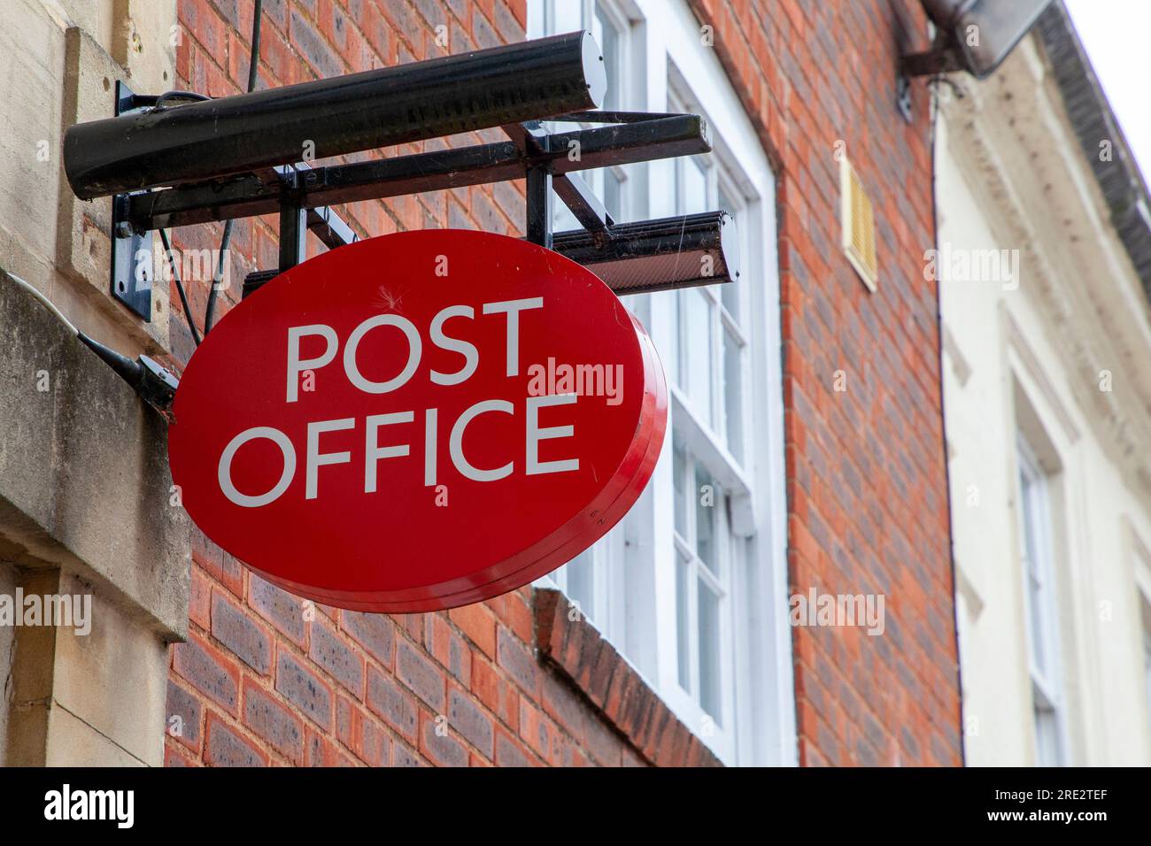 Post Office sign in Trowbridge, Whiltshire Stock Photo - Alamy