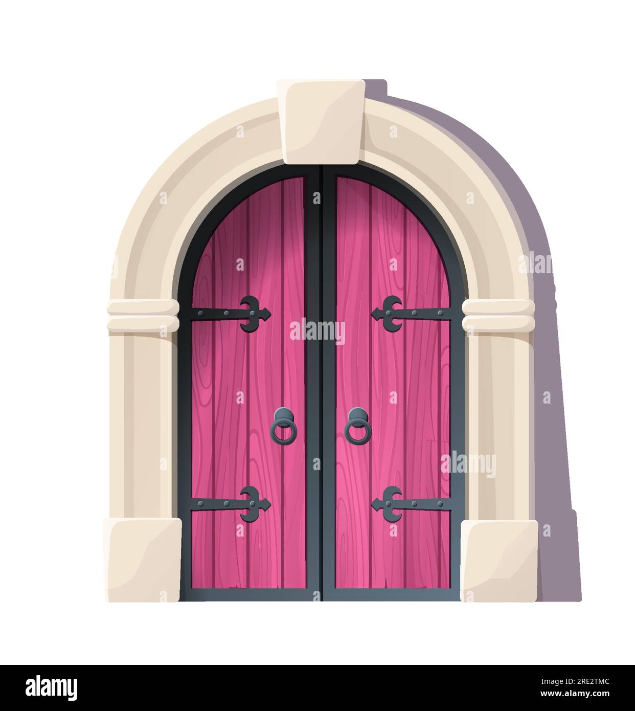 Old church gate hinge Cut Out Stock Images & Pictures - Alamy