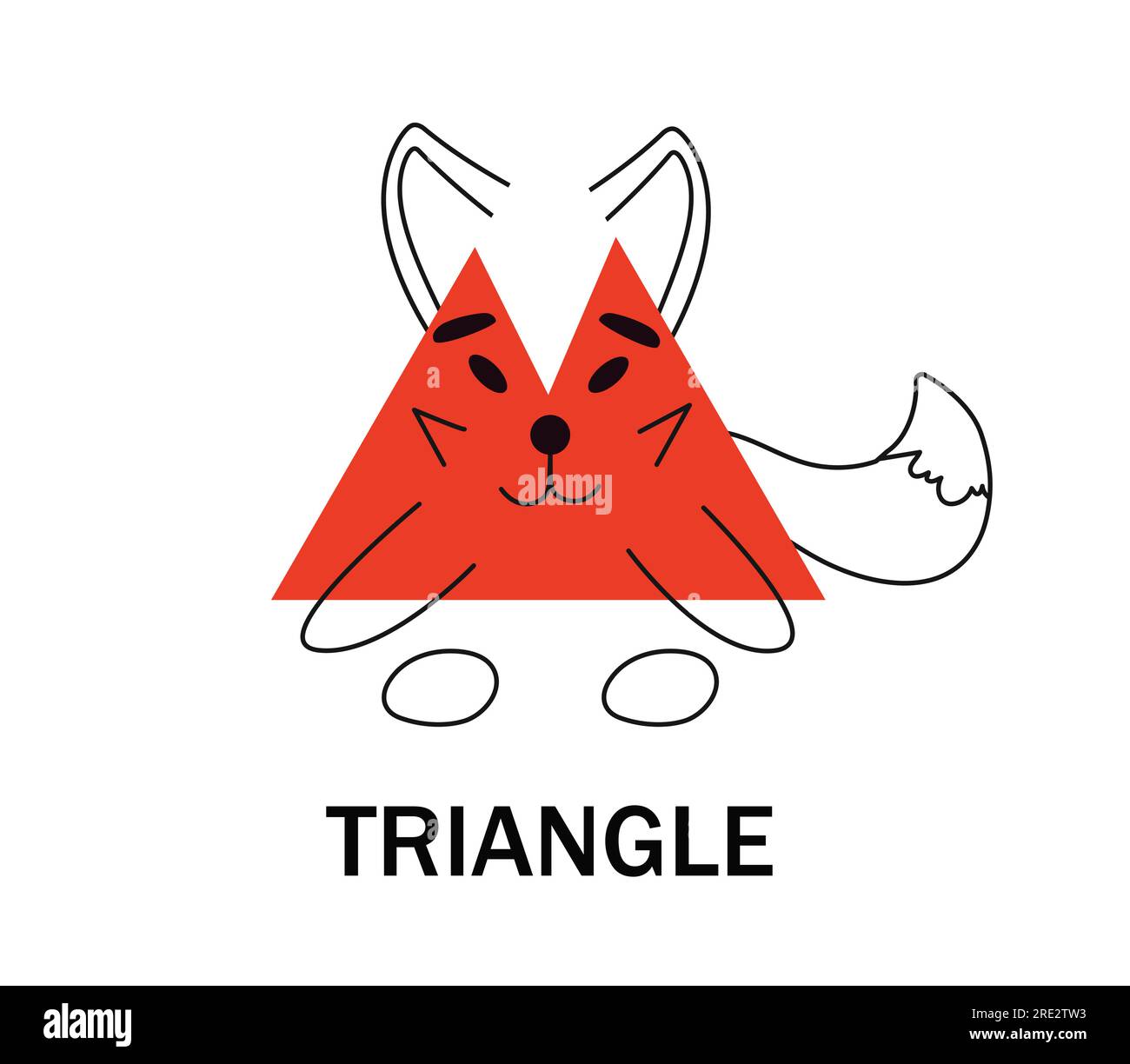 Linear triangle Cut Out Stock Images & Pictures - Alamy