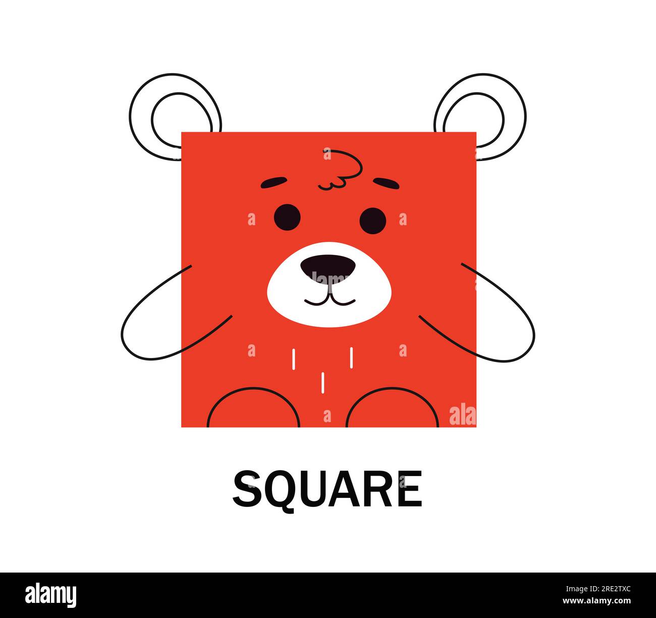 Avatar line red icon Cut Out Stock Images & Pictures - Alamy