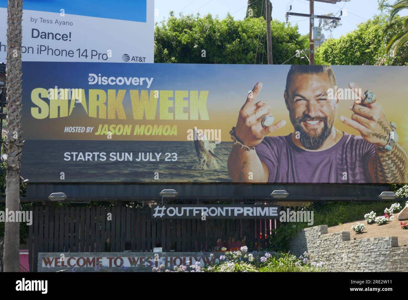 West Hollywood, California, USA 24th July 2023 Jason Momo Shark Week ...