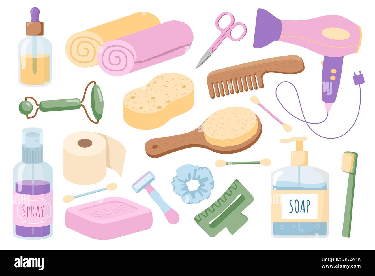 Set of personal hygiene vector Stock Vector Image & Art - Alamy