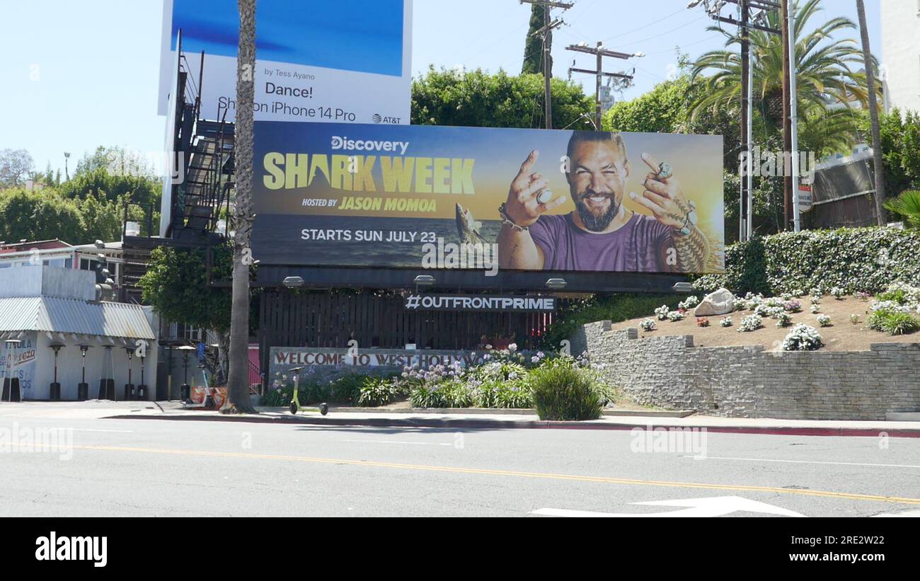 West Hollywood, California, USA 24th July 2023 Jason Momo Shark Week ...