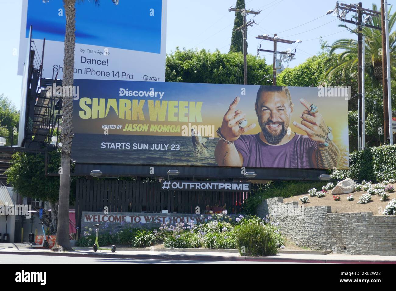 West Hollywood, California, USA 24th July 2023 Jason Momo Shark Week ...