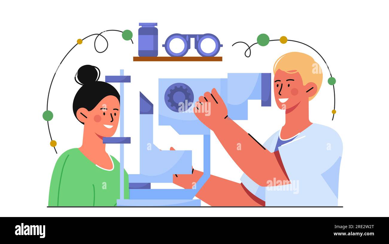 Optometrist tool Stock Vector Images - Alamy