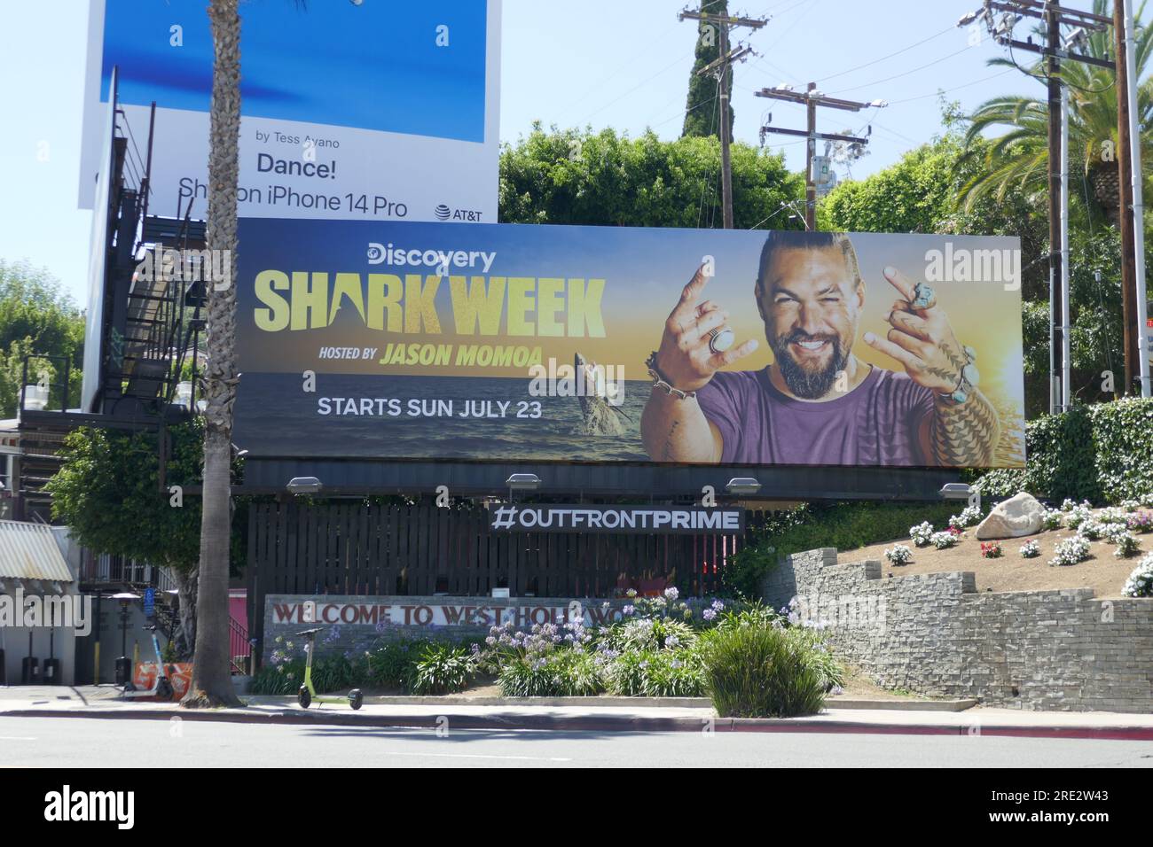 West Hollywood, California, USA 24th July 2023 Jason Momo Shark Week ...
