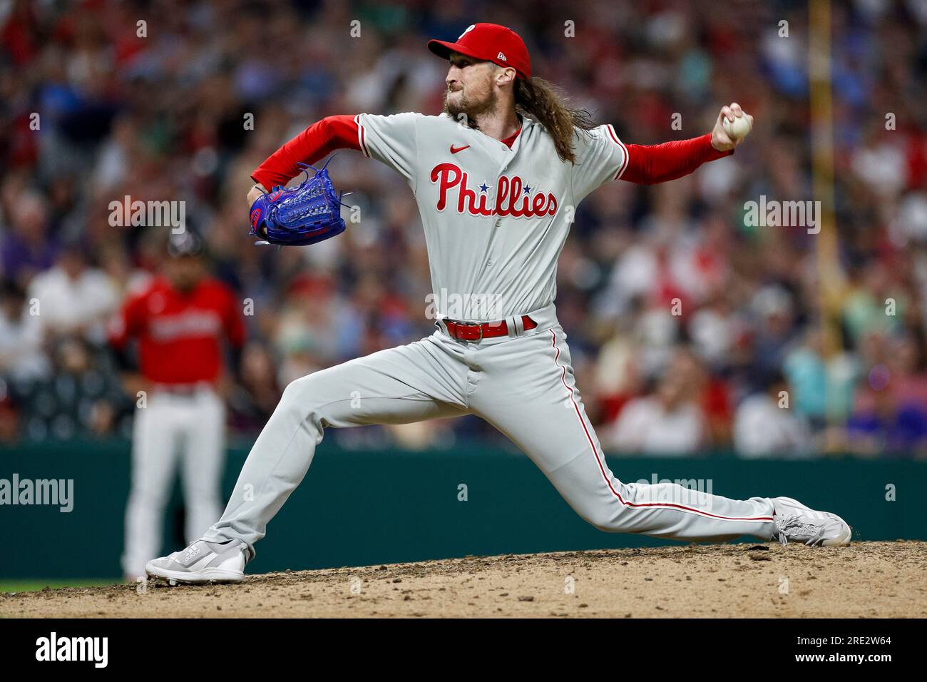 Philadelphia Phillies relief pitcher Matt Strahm (25) throws to the ...