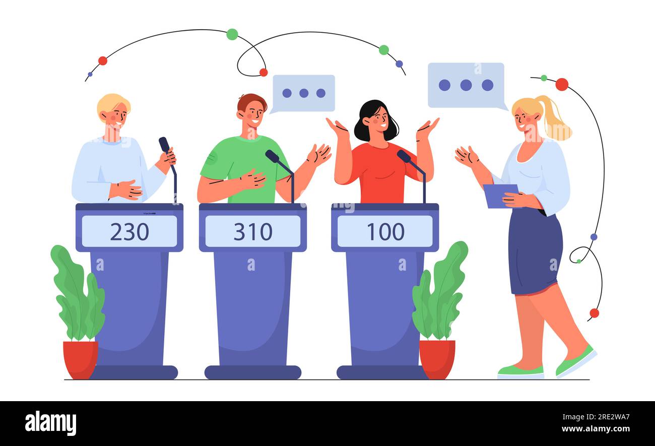 Educational tv show Stock Vector Images - Alamy