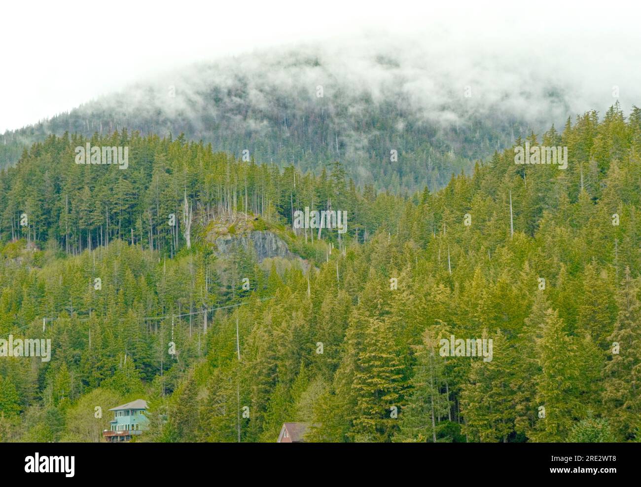 KETCHIKAN, ALASKA - May 5, 2023: Ketchikan is the southeasternmost city ...