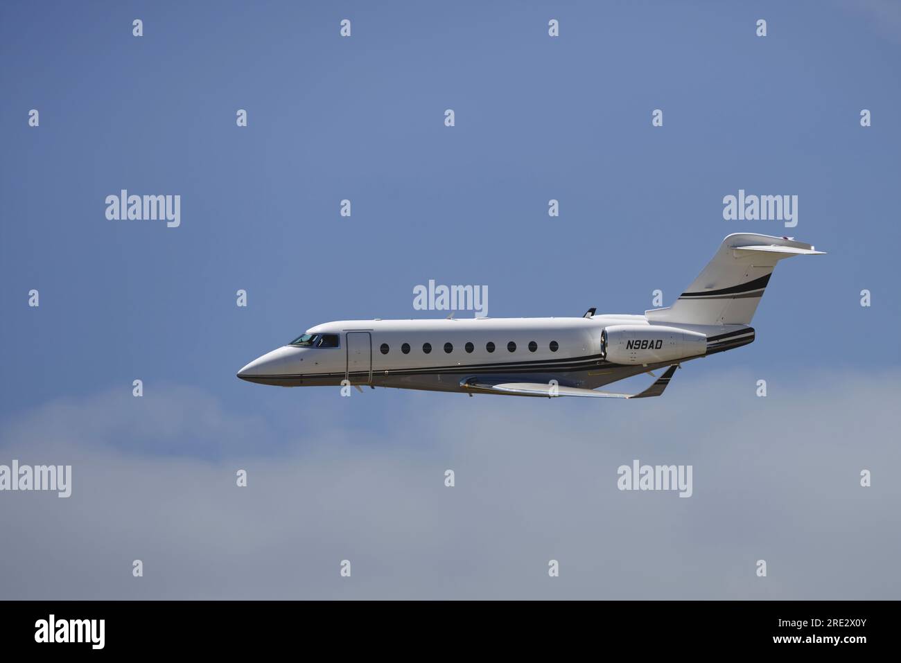 Gulfstream G280 at Boundary Bay Canada Stock Photo - Alamy