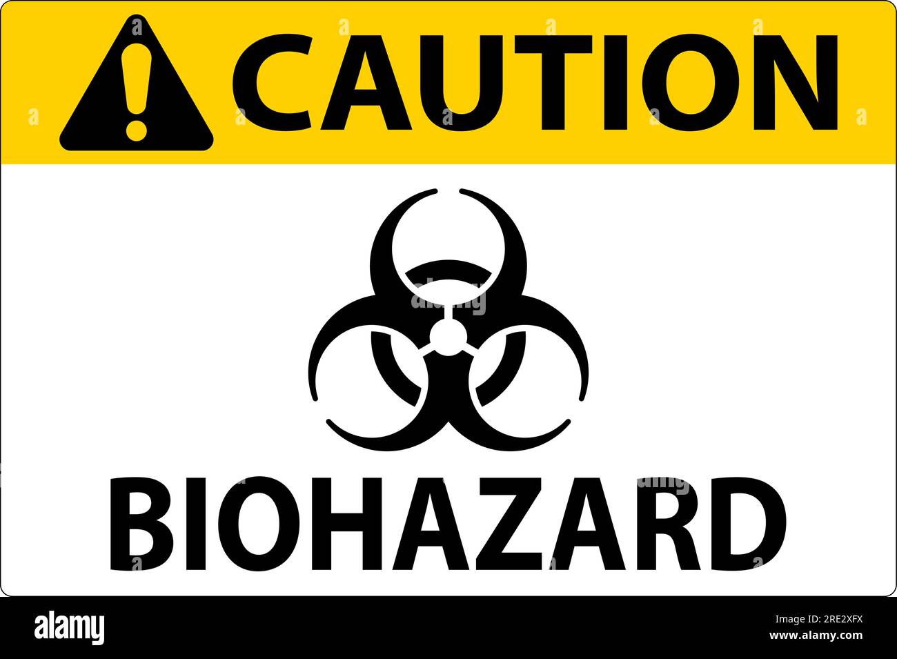 Biohazard Sign, Caution Biohazard Sign Stock Vector Image & Art - Alamy