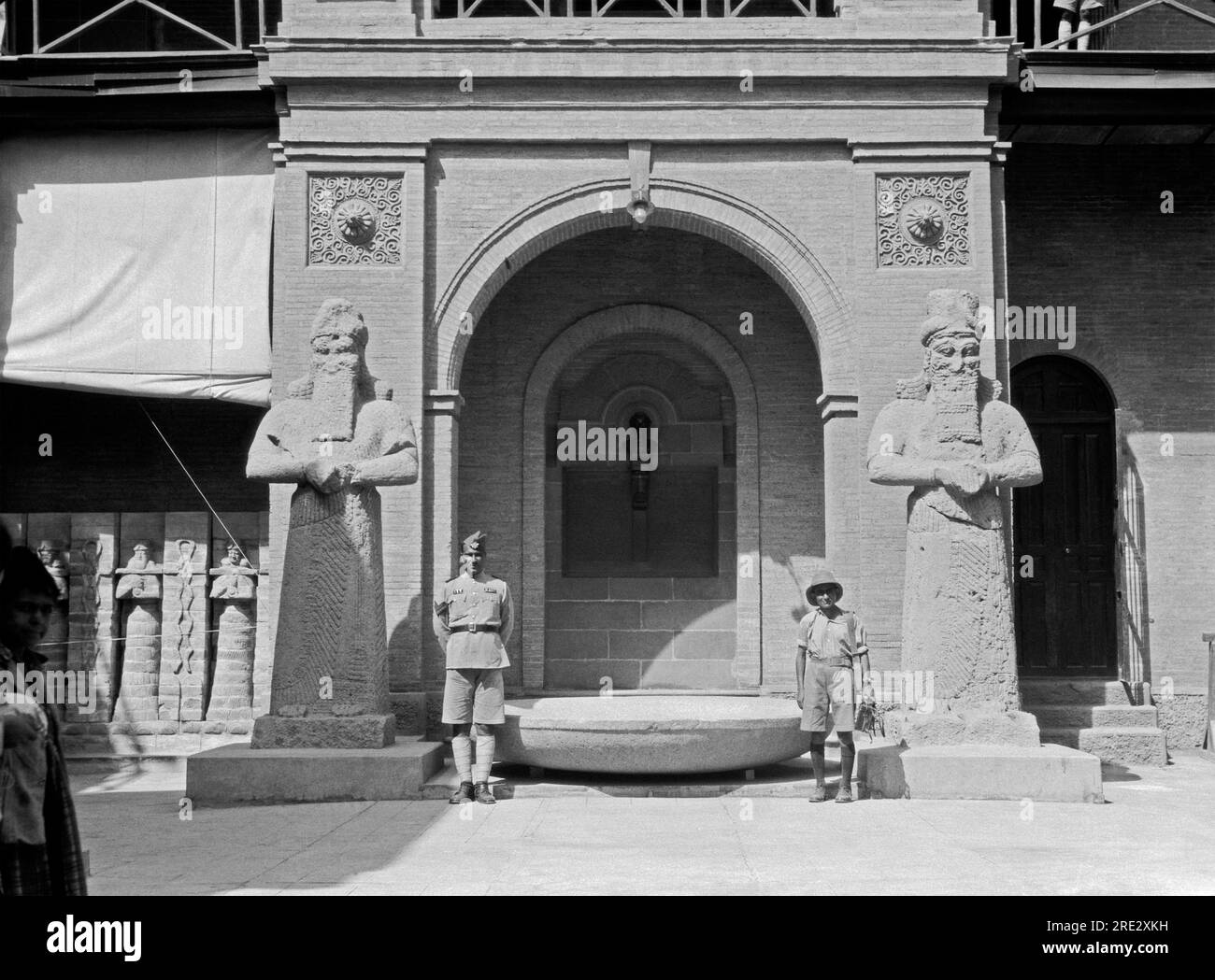 Baghdad, Iraq 1932 The Iraq Museum in Baghdad Stock Photo - Alamy