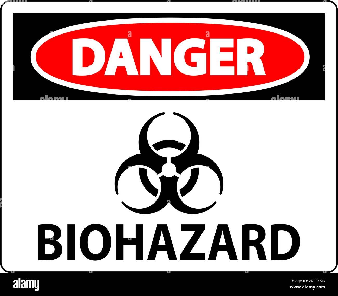 Biohazard Sign, Danger Biohazard Sign Stock Vector Image & Art - Alamy