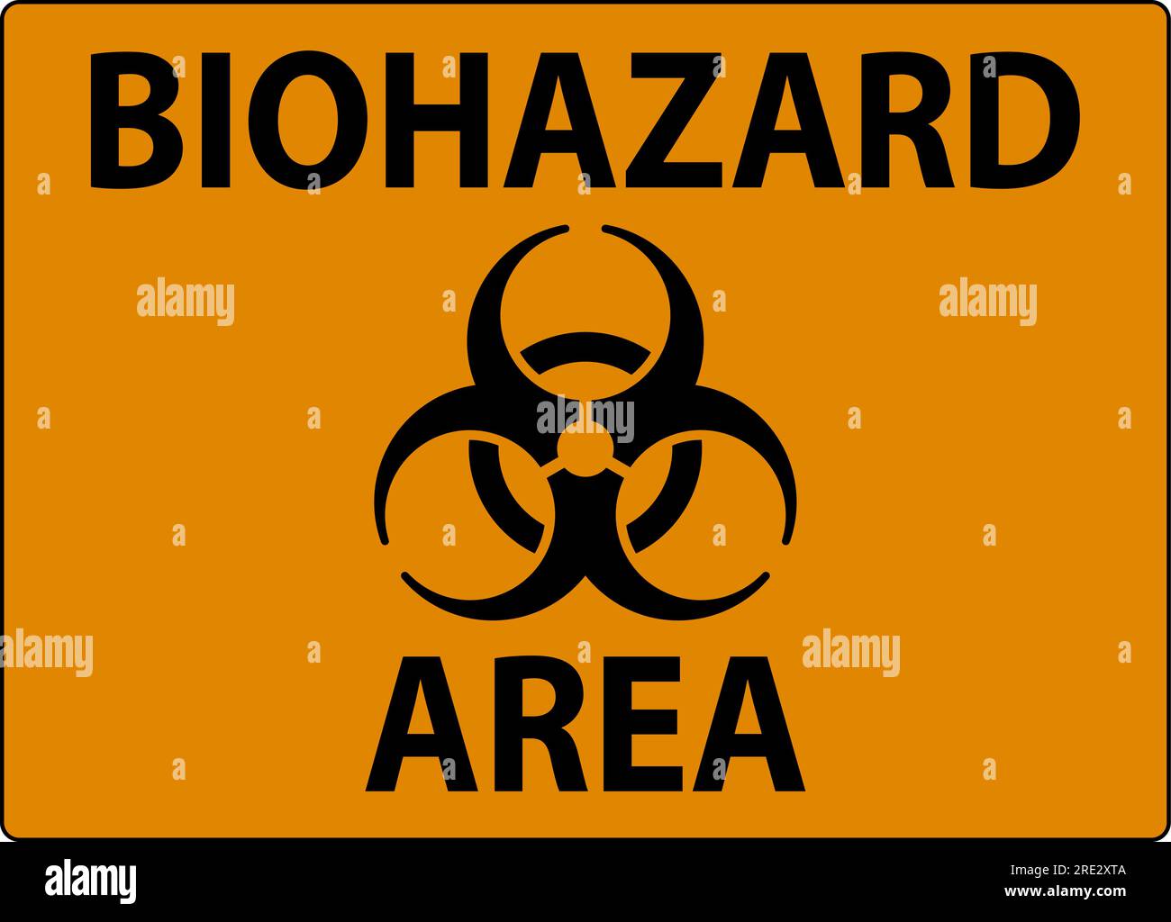 Biohazard Sign, Biohazard Area Stock Vector Image & Art - Alamy