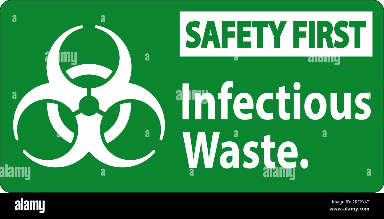 Safety first biohazard sign hi-res stock photography and images - Alamy