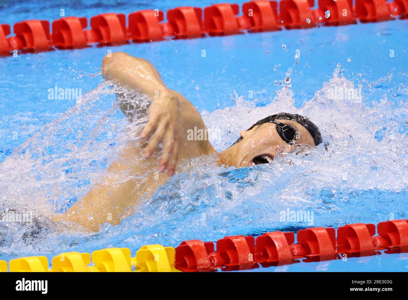 Fukuoka, Japan. 24th July, 2023. Katsuhiro Matsumoto (JPN) Swimming ...