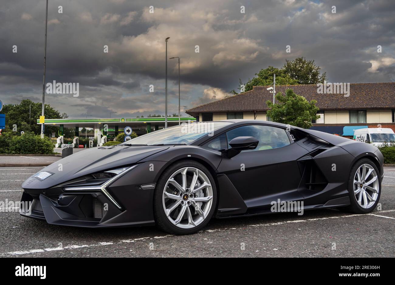 Lamborghini Revuelto hybrid prototype - July 24th 2023 at Trowell ...