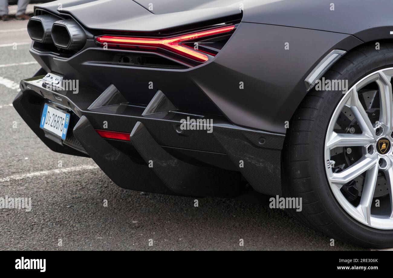 Lamborghini Revuelto hybrid prototype - July 24th 2023 at Trowell ...