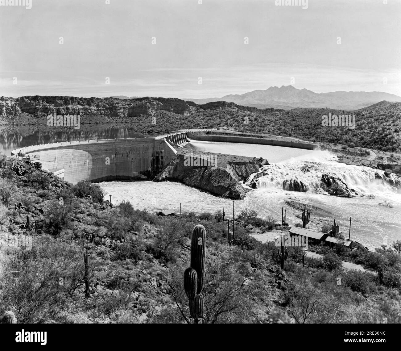Salt River, Arizona: June 30, 1941 The Salt River roars through the ...