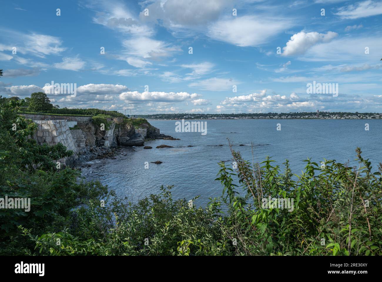 Cliff walk newport rhode island hi-res stock photography and images - Alamy