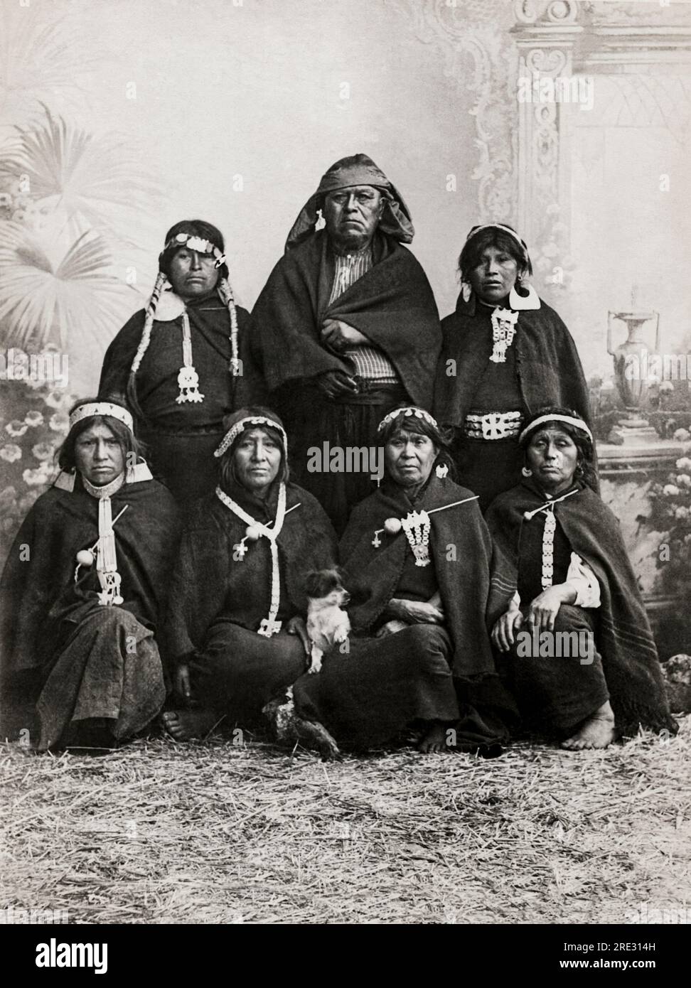 Arancanos tribe hi-res stock photography and images - Alamy