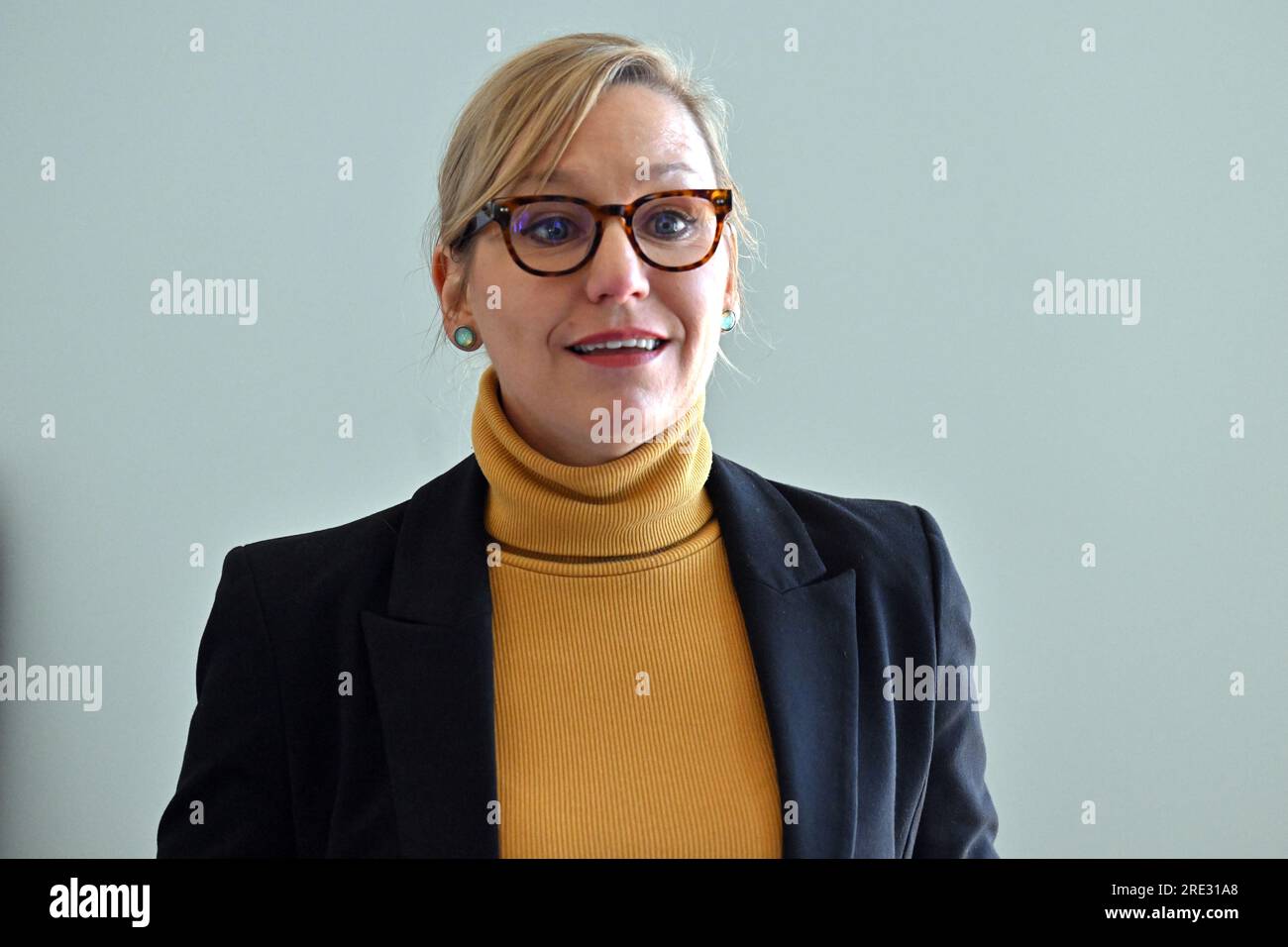 Canberra, Australia. 25th July, 2023. Greens Senator Larissa Waters ...