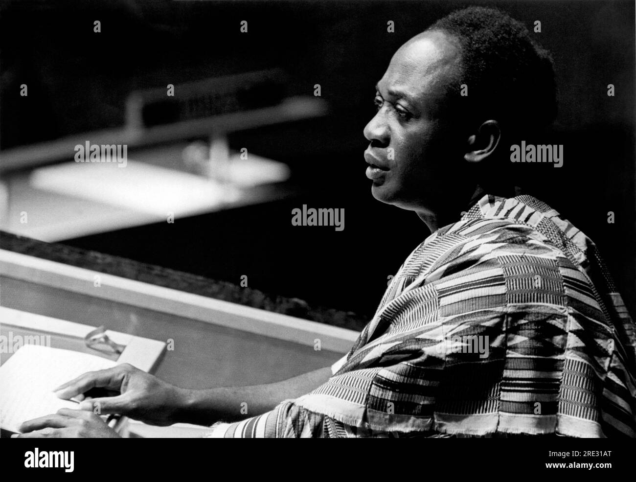 New York City, New York: September 23, 1960. President Kwame Nkrumah of ...