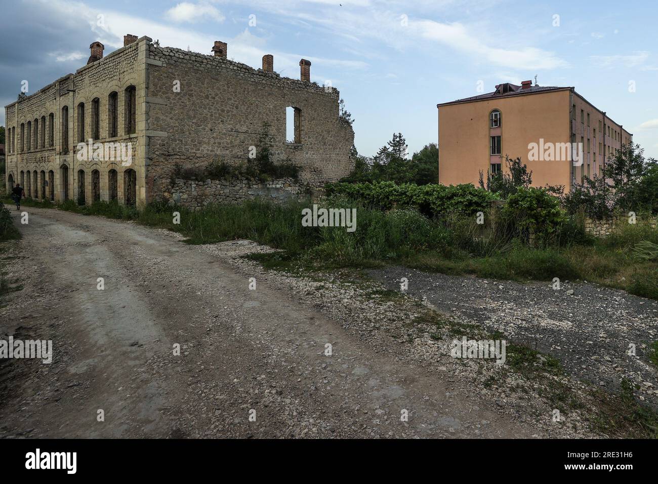 July 22.2023. Views of the city of Shusha and the surrounding area ...