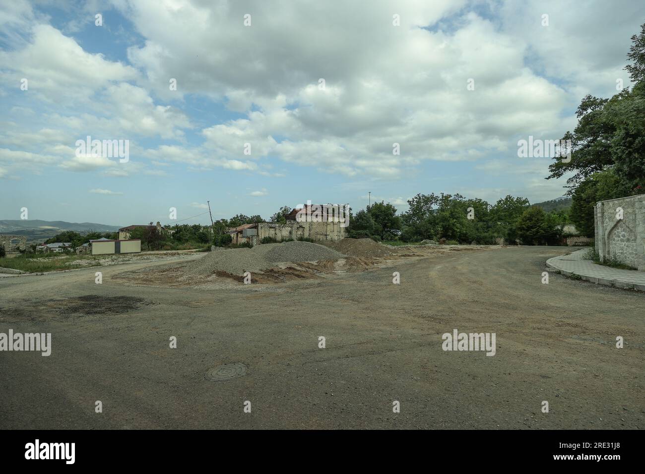 July 22.2023. Views of the city of Shusha and the surrounding area ...