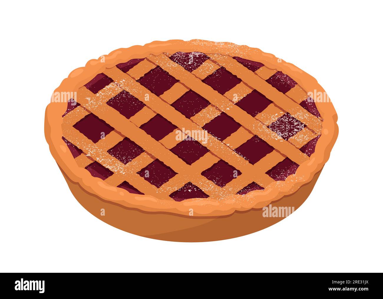 Steaming pie Stock Vector Images - Alamy