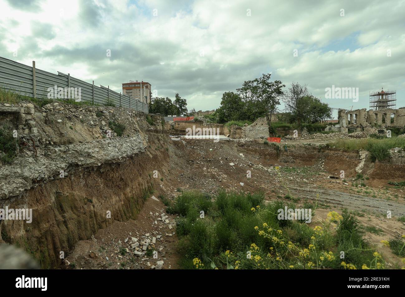 July 22.2023. Views of the city of Shusha and the surrounding area ...