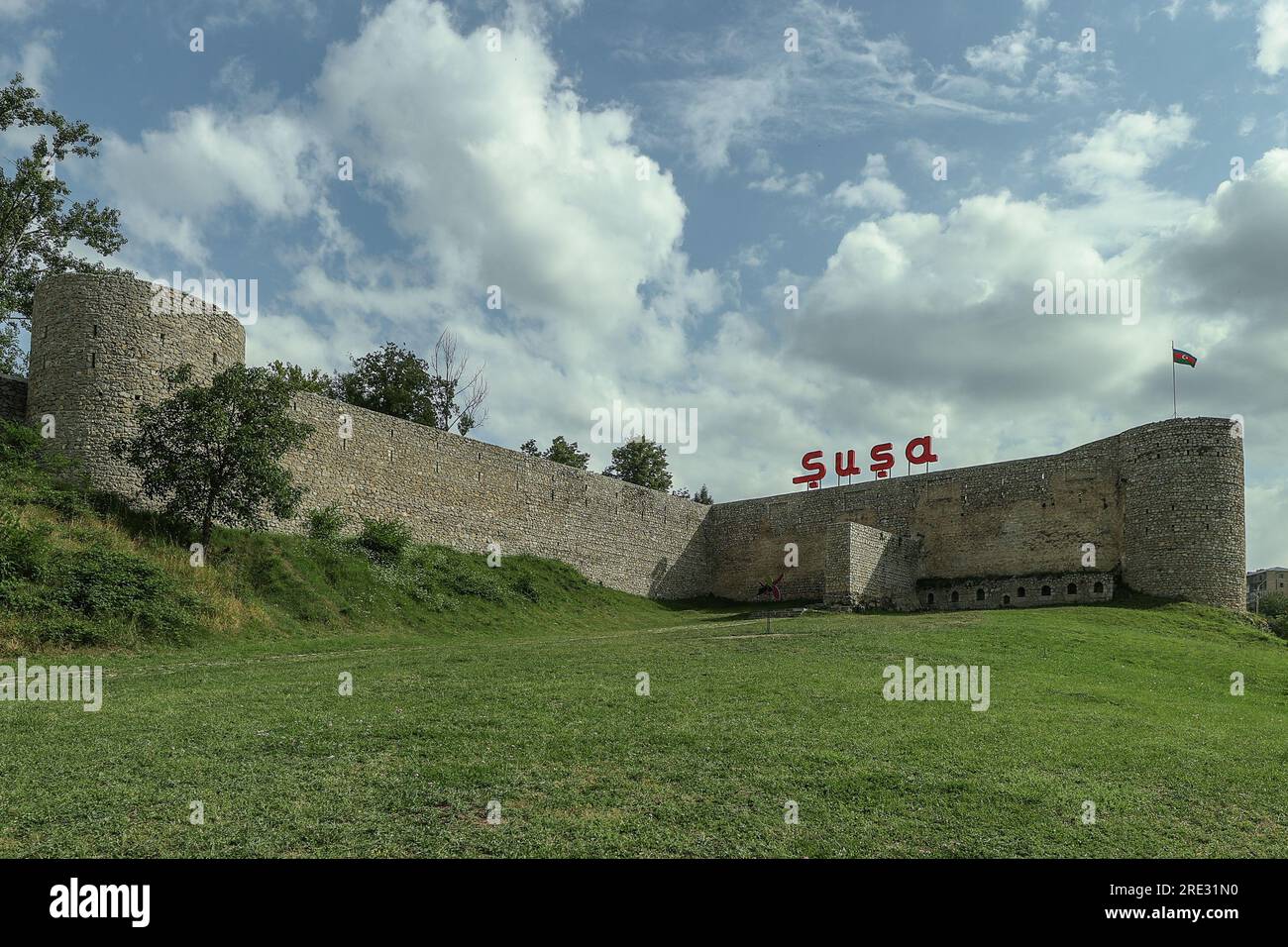 July 22.2023. Views of the city of Shusha and the surrounding area ...