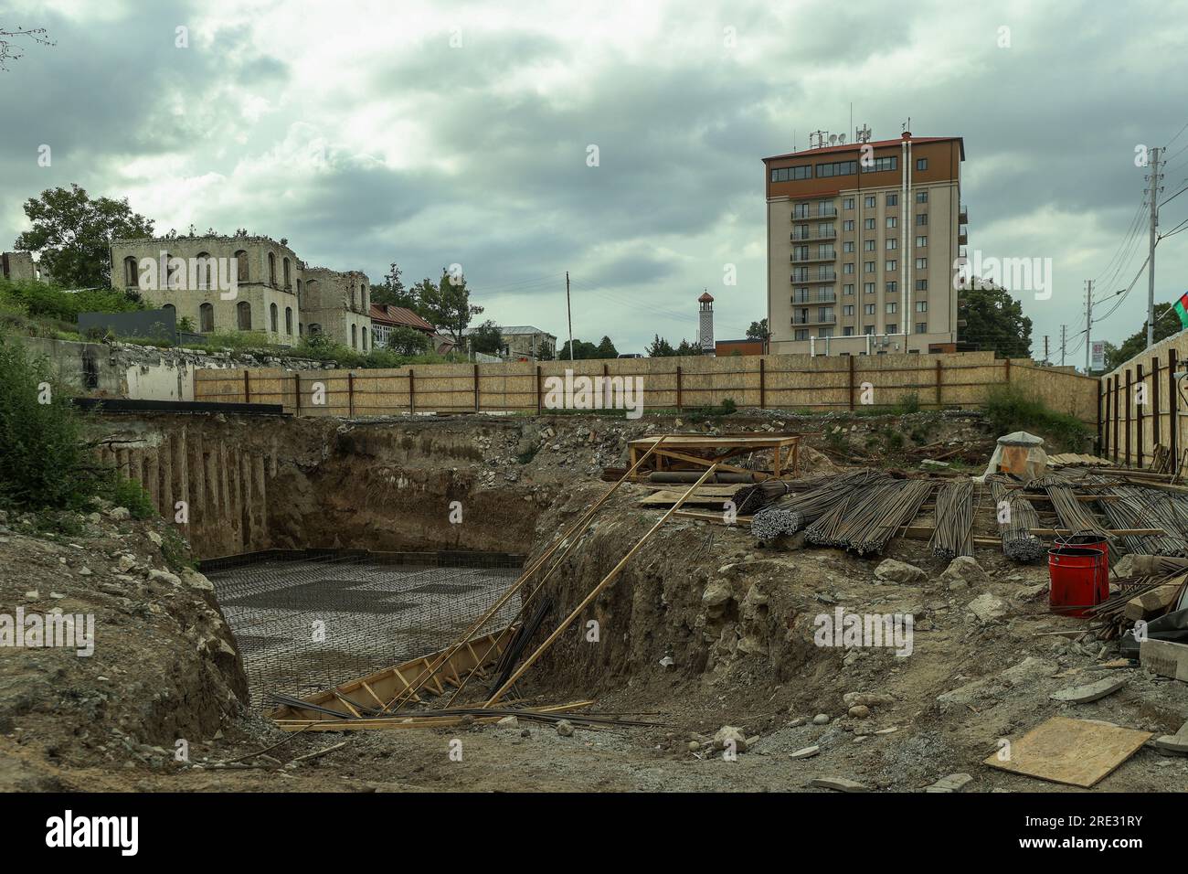 July 22.2023. Views of the city of Shusha and the surrounding area ...