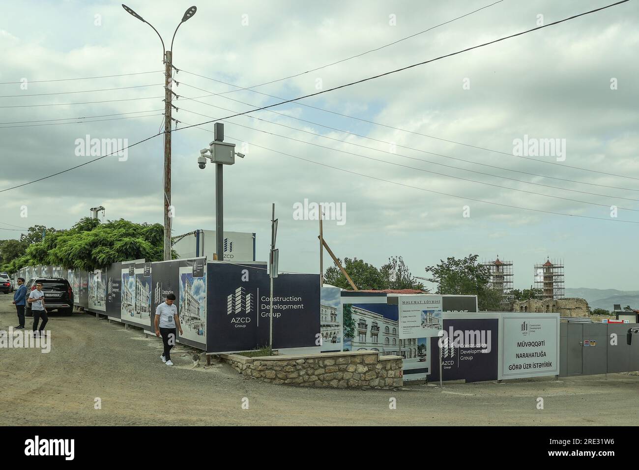 July 22.2023. Views of the city of Shusha and the surrounding area ...