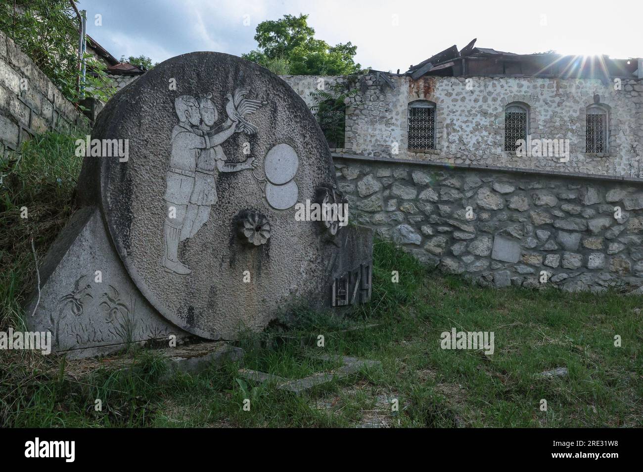 July 22.2023. Views of the city of Shusha and the surrounding area ...