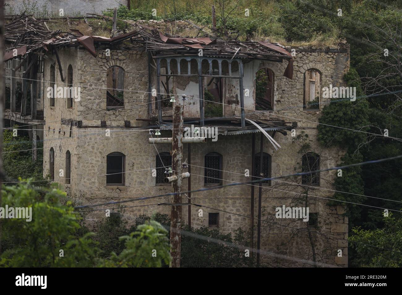 July 22.2023. Views of the city of Shusha and the surrounding area ...