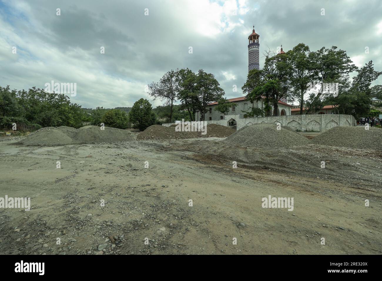 July 22.2023. Views of the city of Shusha and the surrounding area ...