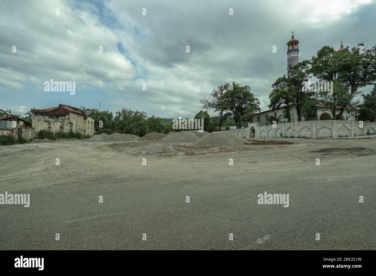 July 22.2023. Views of the city of Shusha and the surrounding area ...