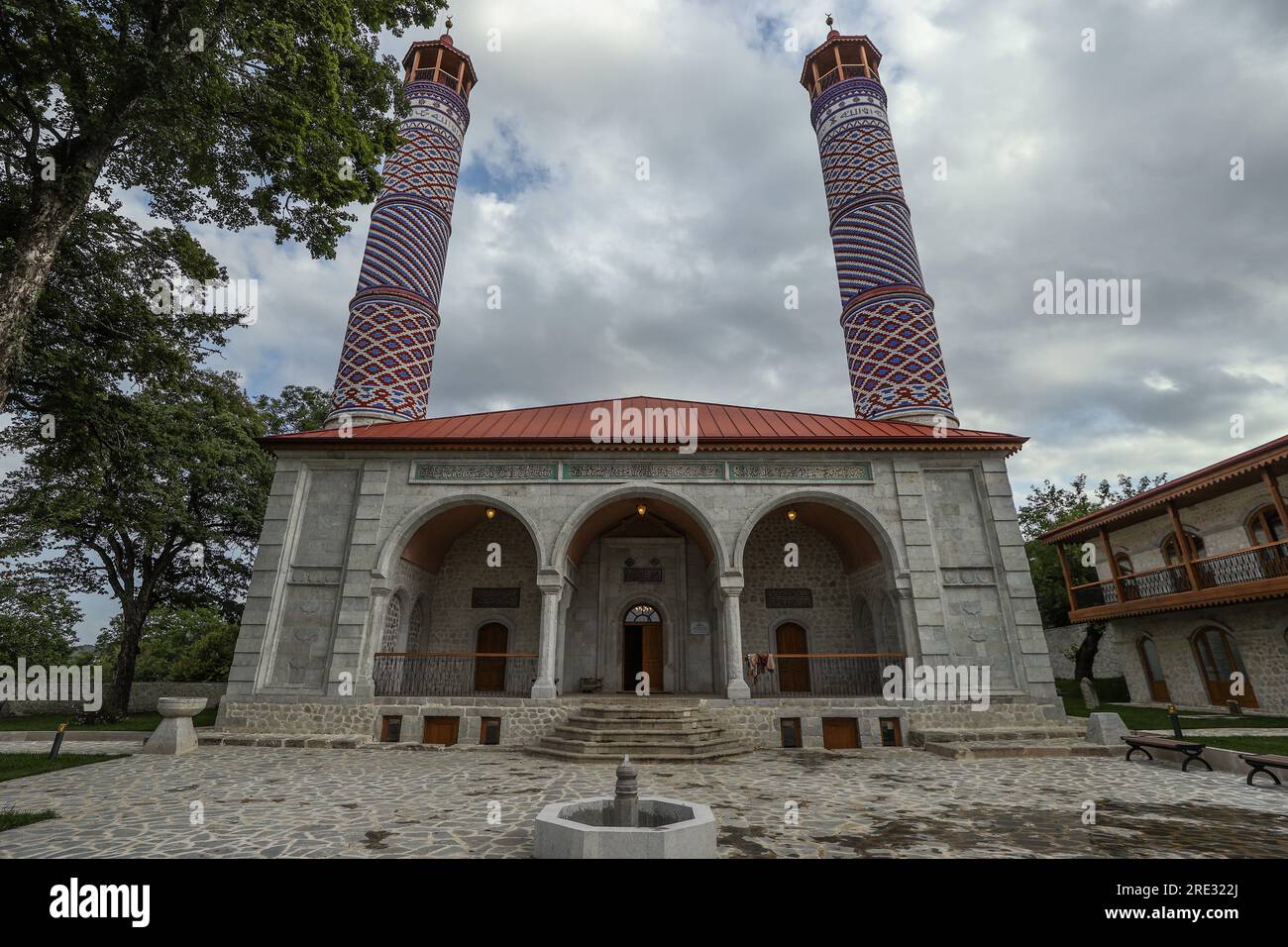 July 22.2023. Views of the city of Shusha and the surrounding area ...
