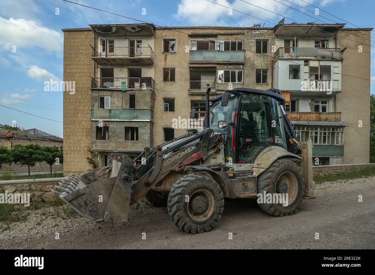 July 22.2023. Views of the city of Shusha and the surrounding area ...