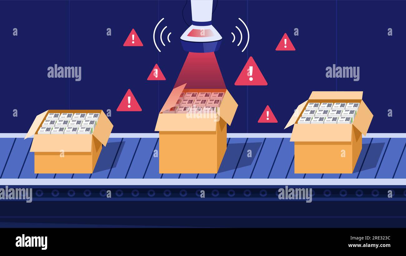 Inventory verification Stock Vector Images - Alamy
