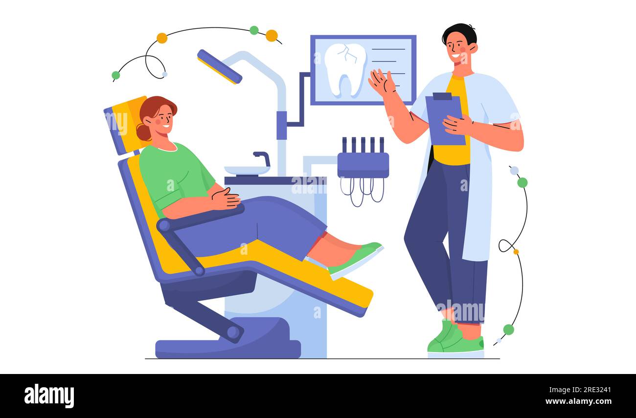 Dentistry clinic vector concept Stock Vector Image & Art - Alamy