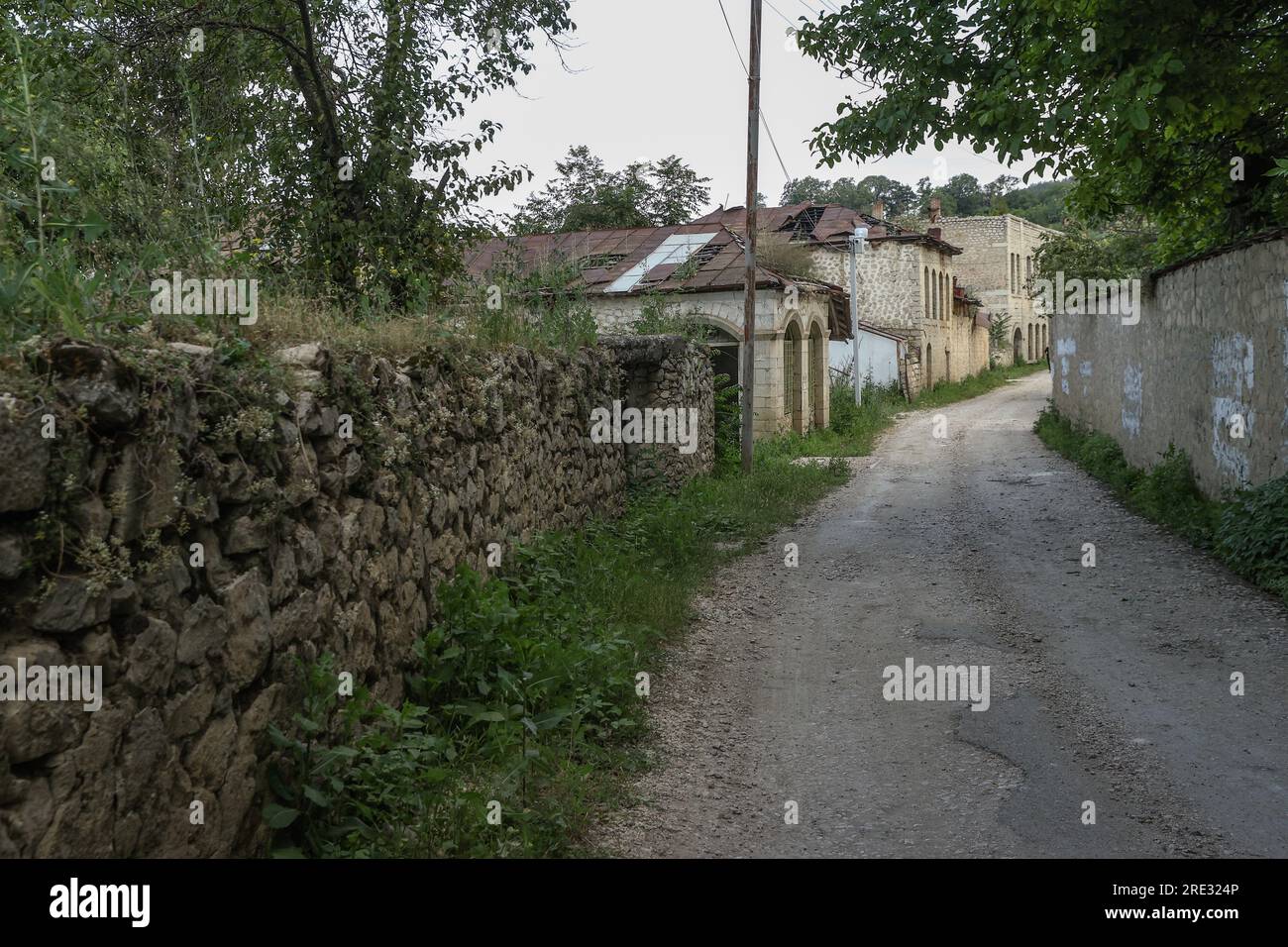 July 22.2023. Views of the city of Shusha and the surrounding area ...
