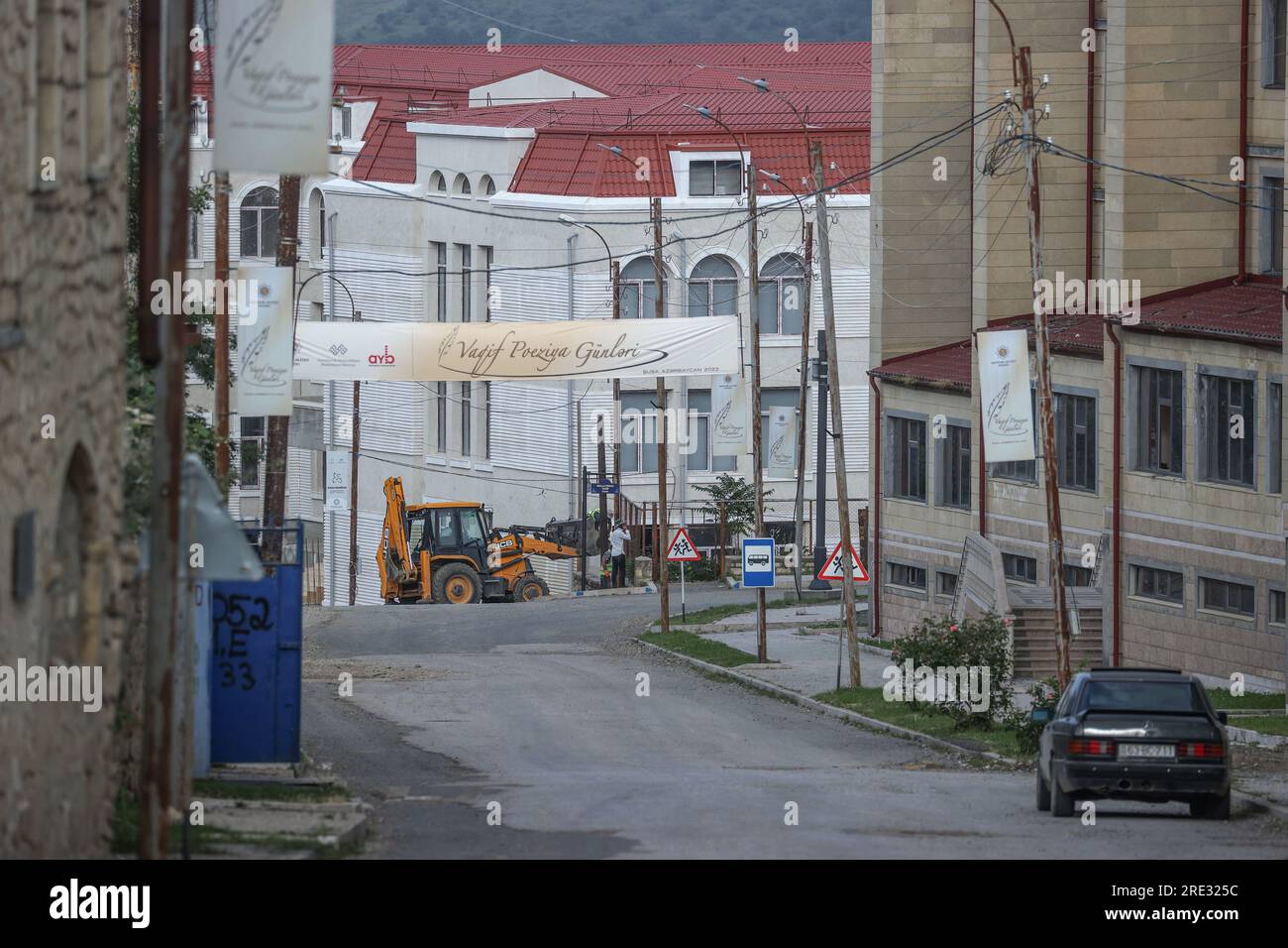 July 22.2023. Views of the city of Shusha and the surrounding area ...