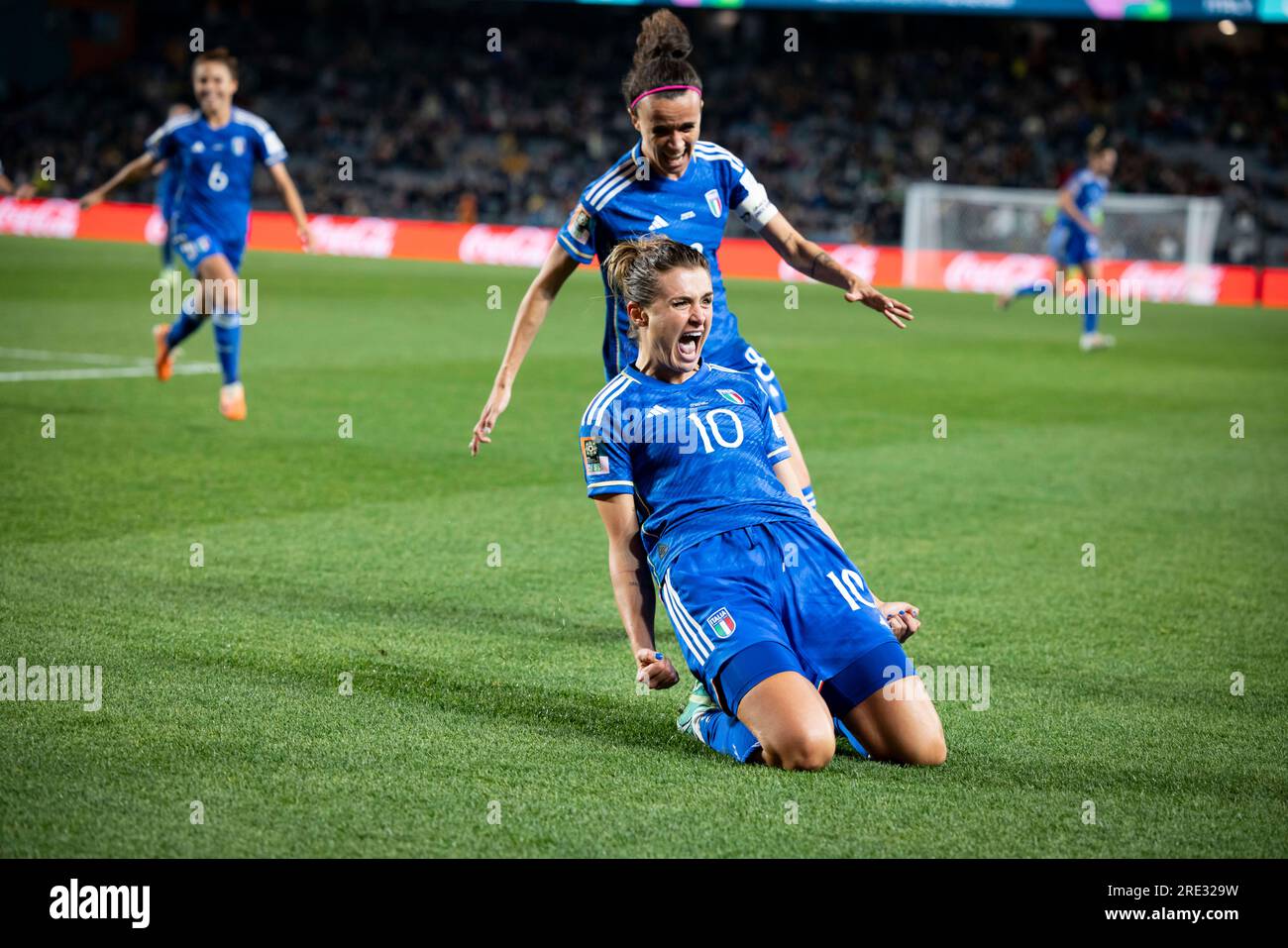Auckland, Auckland, New Zealand. 24th July, 2023. Italy forward ...
