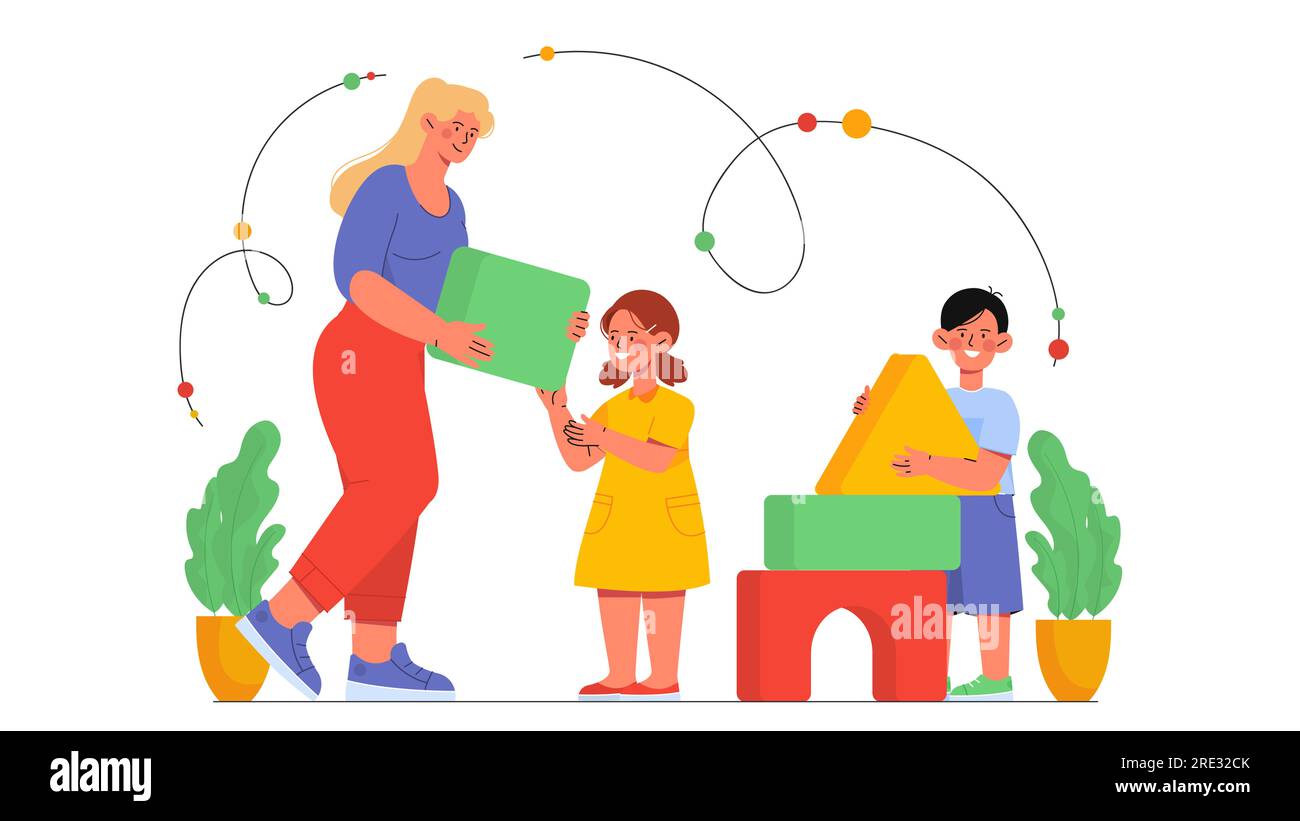 Adult daycare center Stock Vector Images - Alamy